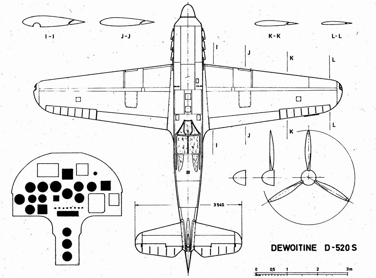 DEWOITINE D.520 - GC III/6 (3/6)